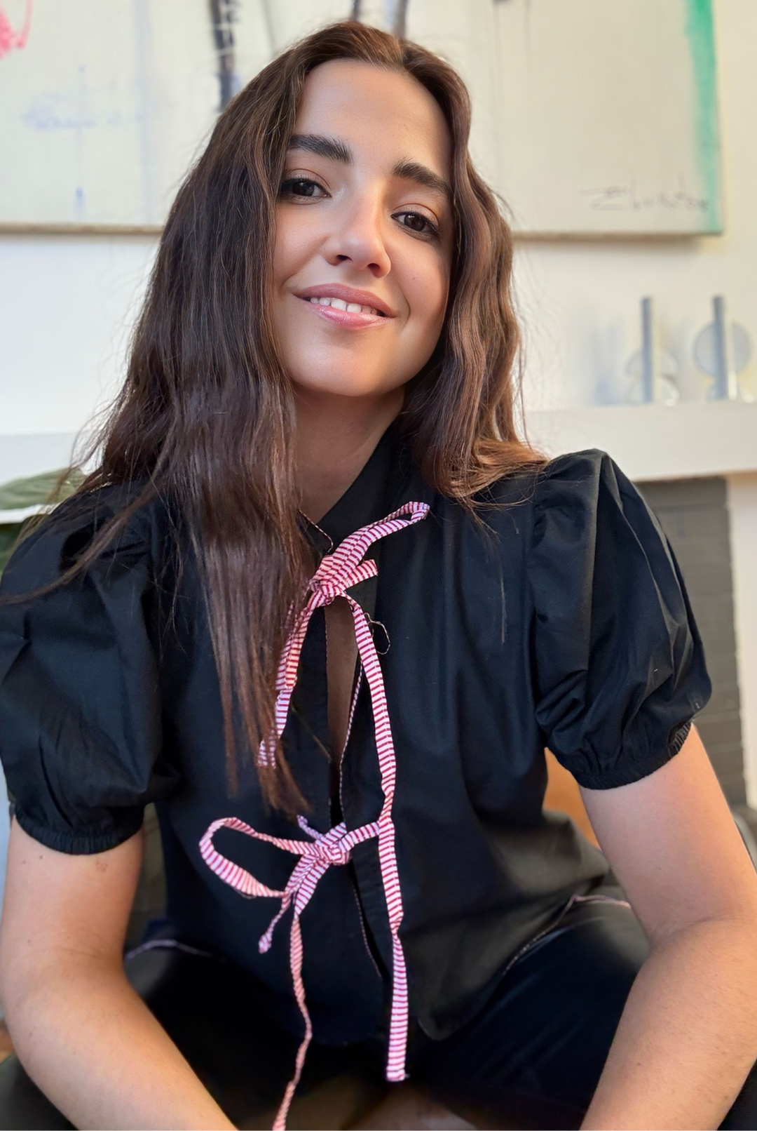 Sample Sale - Blusa Amalfi Black – Blanca Sofia