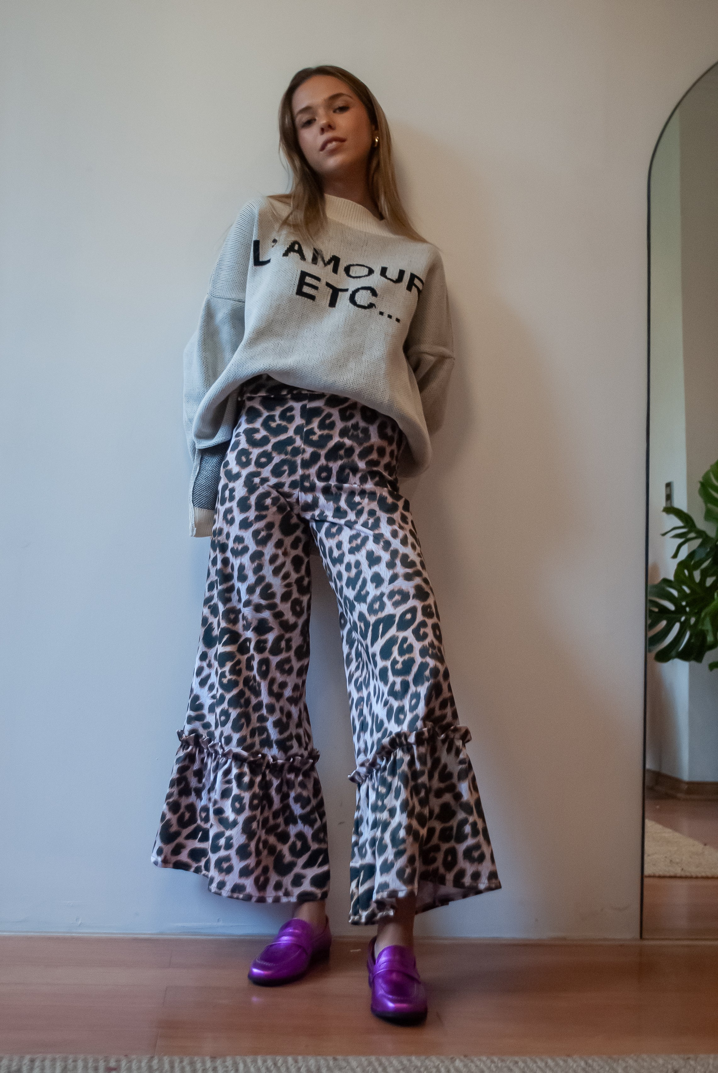 Pantalón Tomasa Leopard – Blanca Sofia