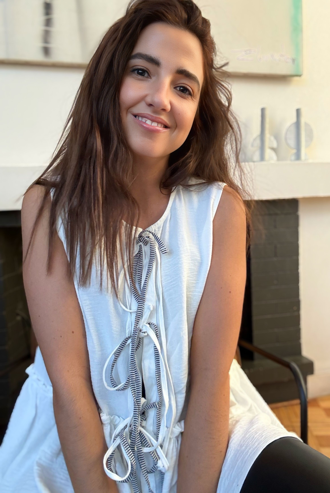 Sample Sale - Blusa Amalfi White – Blanca Sofia